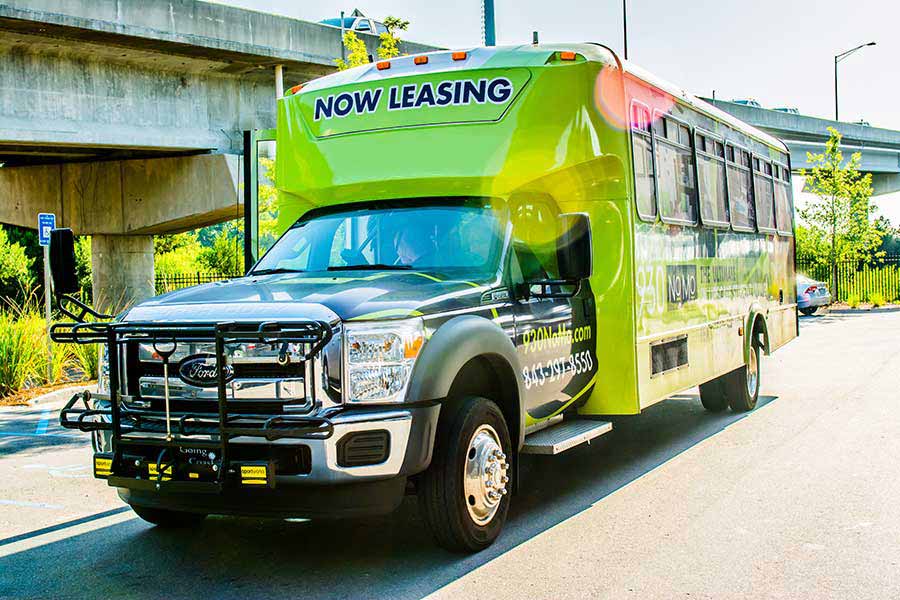 Residential Shuttle Service in Charleston | GCT Contract Shuttles
